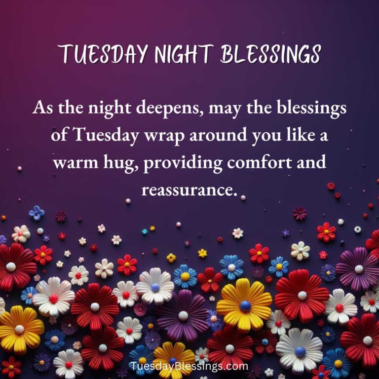 500 Tuesday Night Blessings Images and Quotes