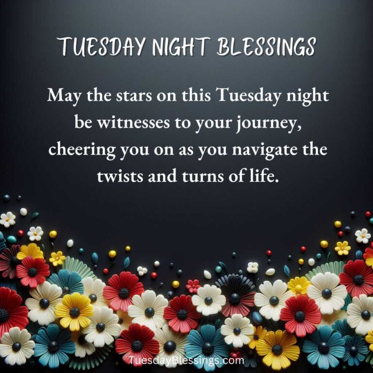 500 Tuesday Night Blessings Images and Quotes