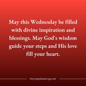 100+ Wednesday Blessings and Prayers Images